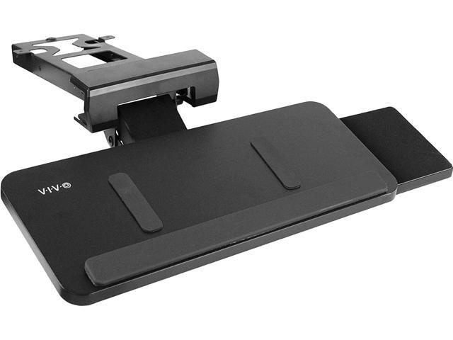 Extra Large Adjustable Computer Keyboard Tray with Slide-Out Mouse ...