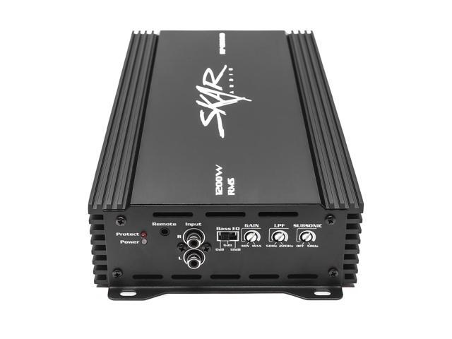 NEW SKAR AUDIO RP-1200.1D 1600 WATT MAX POWER CLASS D MONOBLOCK SUB ...