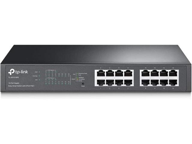 TP-Link TL-SG1016PE V3 , 16 Port Gigabit PoE Switch , Easy Smart ...
