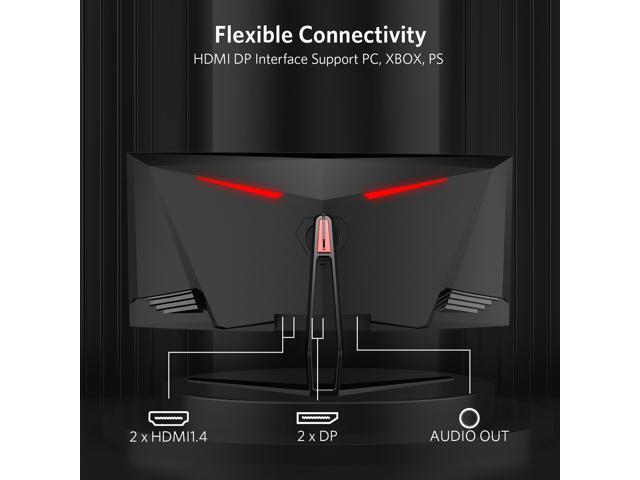 Fiodio V3L6W 35" Ultra Wide 21:9 3440×1440P QHD Curved Gaming Monitor ...