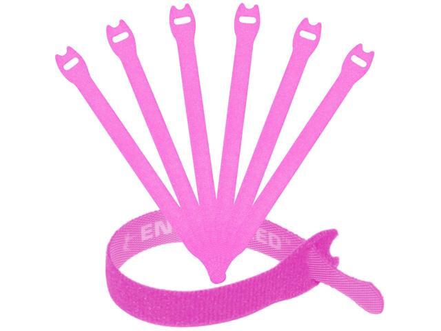 Reusable Cable Ties 1/2" x 8" for Cable Management and Organizing Cords ...