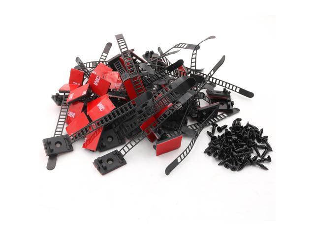Mini Cable Clips 3M Adhesive, Multipurpose Cord and Wire Organizer for ...