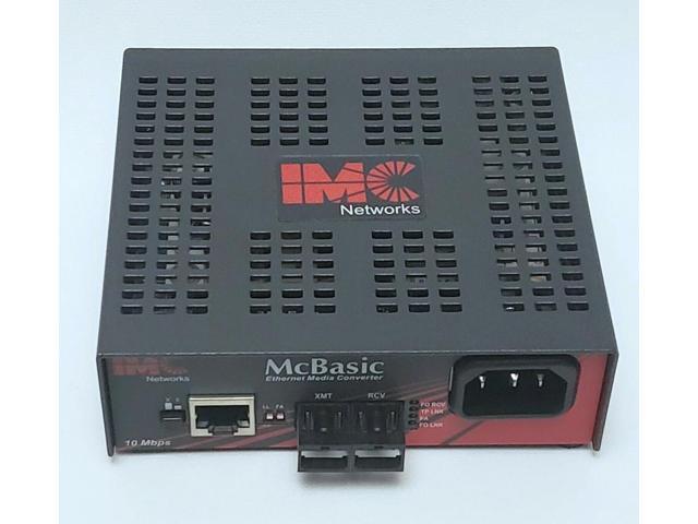 Refurbished: IMC Networks McBasic 10/100 Fast Ethernet Media Converter- MM850 - Newegg.com