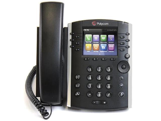 Refurbished: Lot of 9 Polycom VVX 410 IP Gigabit Phone (2200-46162-025 ...