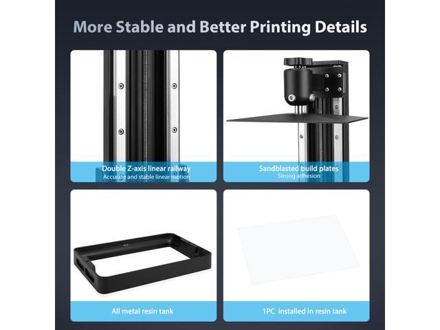 ELEGOO 3D Printer, Saturn 8K MSLA Resin 3D Printer, UV Resin ...