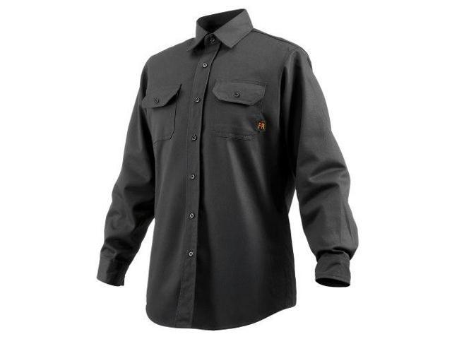 Flame Resistant Welding Jacket, 7oz. FR Shirts for Men, Machine ...