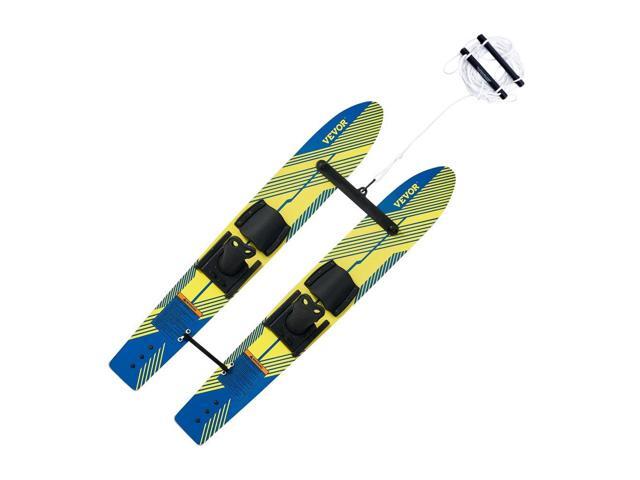 VEVOR 46-inch Water Skis Combo Training Water Skis with X-7 Adjustable ...