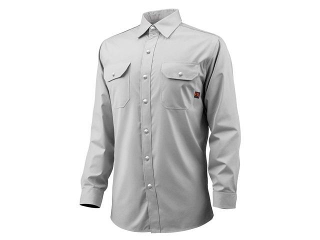 VEVOR FR Shirts for Men, 7oz. Flame Resistant Welding Jacket, Machine ...