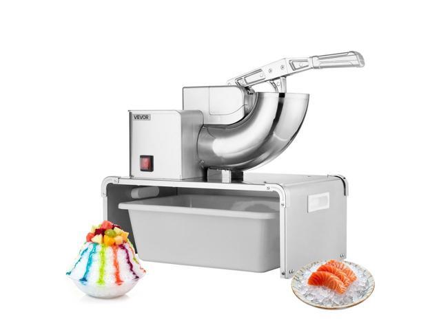 VEVOR Commercial Ice Shaver Machine, 661 LBS/H Electric Ice Crusher ...