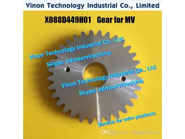 X088D449H01 edm MV Gear 85x22x13tmm Feed section for Roller M411,M412 ...