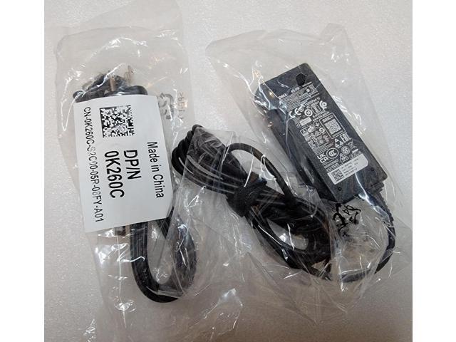 New Dell 45W 19.5V AC Adapter 4.5 mm barrel LA45NM140 KXTTW -Genuine ...