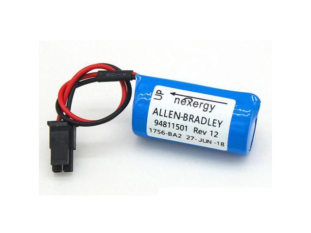 1756-BA2 1800mah 3V Battery for AB 94811501 1756-L1 PLC Control Battery ...