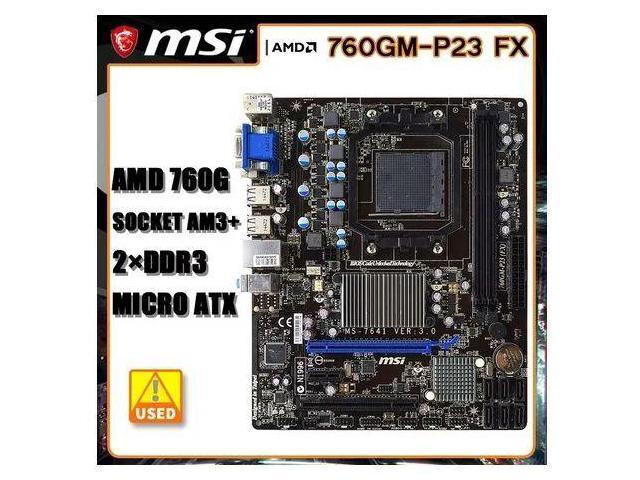 Refurbished: Motherboard Micro-Star 760GM-P23(FX) DDR3 - Newegg.com