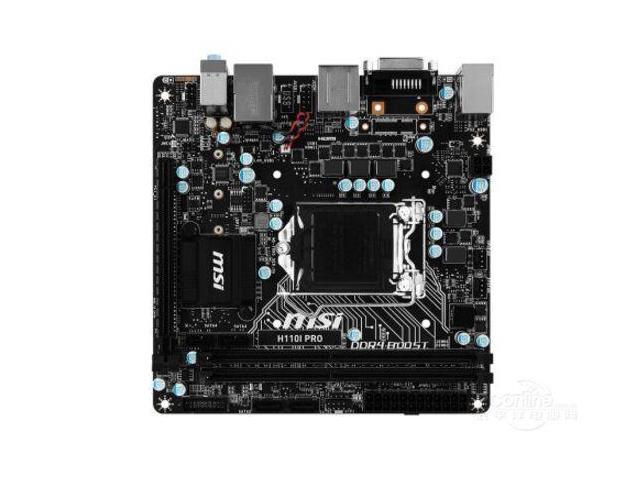 Refurbished: Motherboard Micro-Star H110I PRO DDR4 - Newegg.com