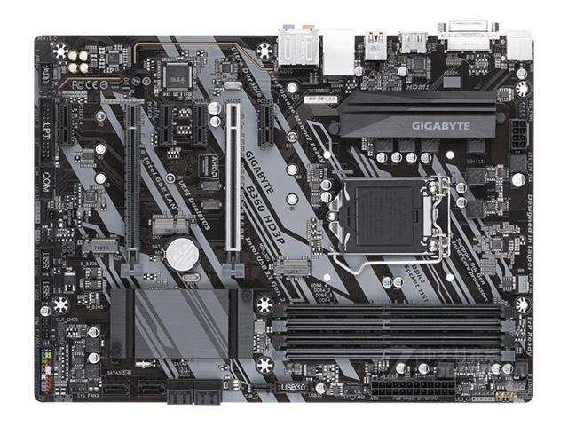 Refurbished: GIGABYTE B360 HD3P LGA 1151 Intel B360 DDR4 64GB ATX ...
