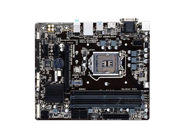 Refurbished: GIGABYTE B150M-DS3H(rev.1.0) LGA 1151 Intel B150 DDR4 64GB ...