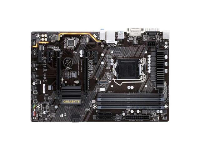 Refurbished: GIGABYTE B250-D3A LGA 1151 Intel B250 DDR4 64GB ATX ...