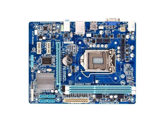 Refurbished: GIGABYTE GA-H61M-S1(rev.2.0) LGA 1155 Intel H61 DDR3 16GB ...