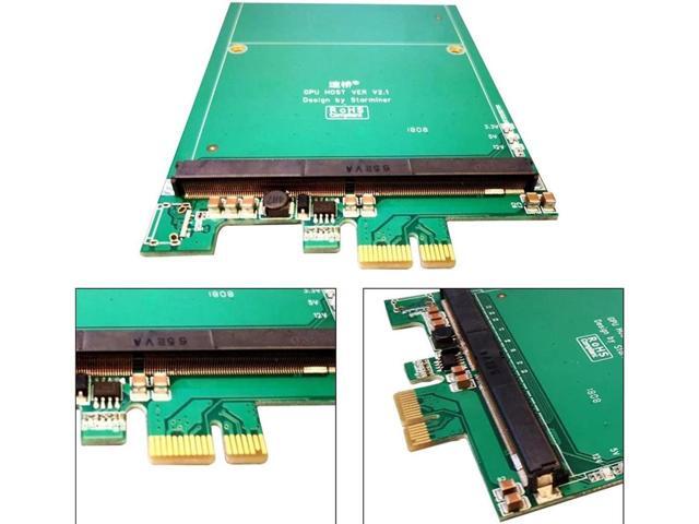 PCI E to MXM3.0 Graphics Card Raiser PCIe Riser Card PCI Express X1 to ...