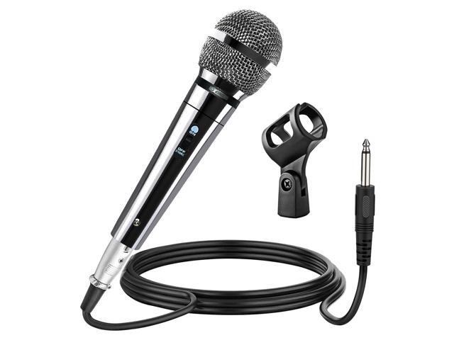 5 Core Microphone XLR Dynamic Mic Karaoke Singing Handheld Microfono ...