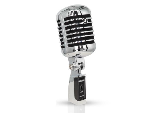 5 Core Classic Retro Microphone Dynamic Metal Body Old Vintage Style ...