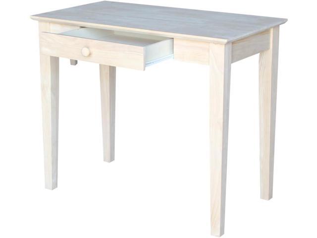 IC International Concepts 30" H Writing Table With Drawer Home ...