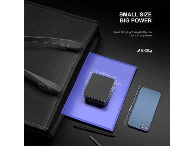 Chatreey AN2P Mini PC Ryzen 5 5625U Gaming Desktop Computer 16G DDR4 ...