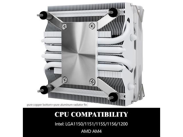 Thermalright AXP90 X47 White Low Profile CPU Cooler with Quite 92mm ...
