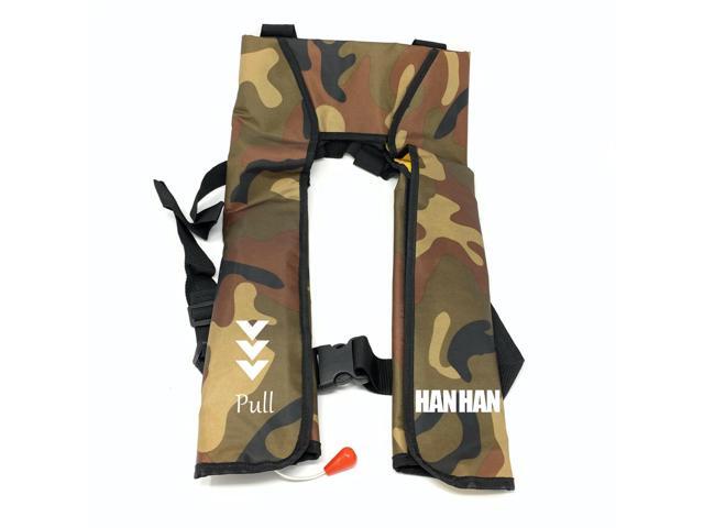 HANHAN Manual Inflatable Life Jacket Vest Manual CE, PFD ,CCS ...