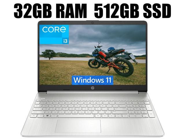 HP 15 Laptop, 15.6" Full HD (1920 x 1080) Display, Intel Core i3-1115G4 2 Cores Processor, Intel ...