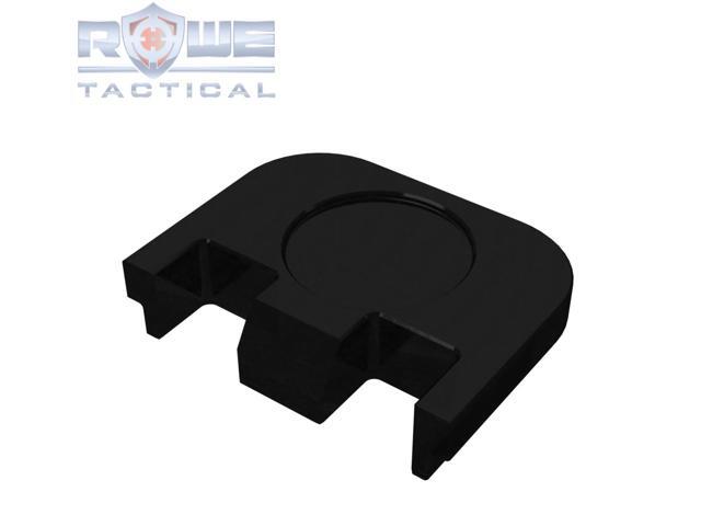 Rowe Tactical Rear Slide Cover Plate for Glock Gen 1-5 - Black No Step ...