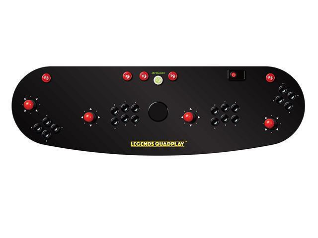 Legends QuadPlay Control Panel, USB Connection, Arcade Games, Classic ...