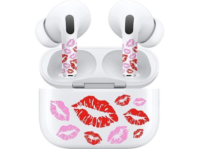 AirSkins - Stylish Decals for AirPods Pro & Pro 2, Lips Design, Scratch ...