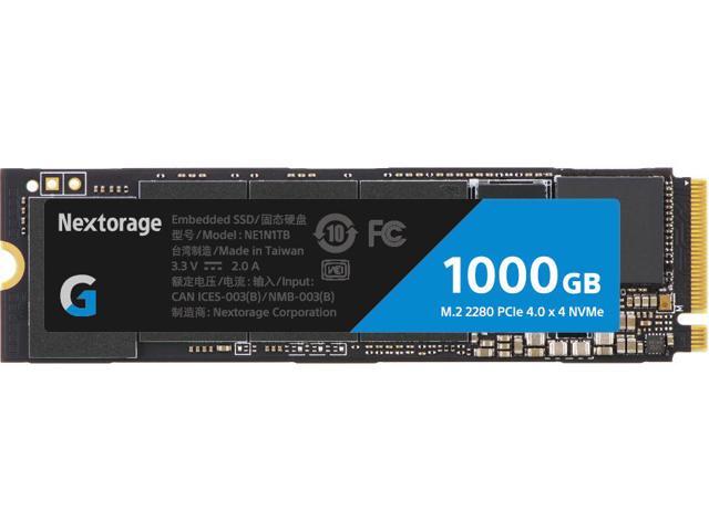Nextorage Japan 1TB NVMe M.2 2280 PCIe Gen.4 Internal SSD Read Speed up to 7300MB/s Write Speed ...