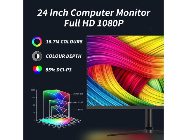 24" 165Hz computer monitor Full HD 1080P Gaming Monitor 1ms FreeSync ...
