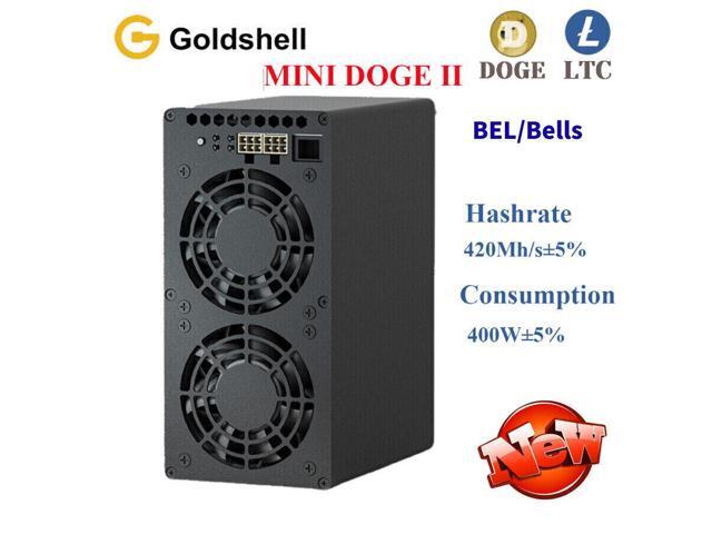 New Release Goldshell Mini Doge 420Mh/s 400W BEL Miner Mining Doge/LTC ...