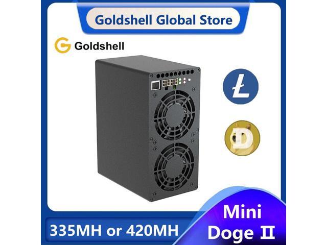 New Goldshe ll Mini Doge II 420M 400W Silent Scrypt LTC Doge Miner ...