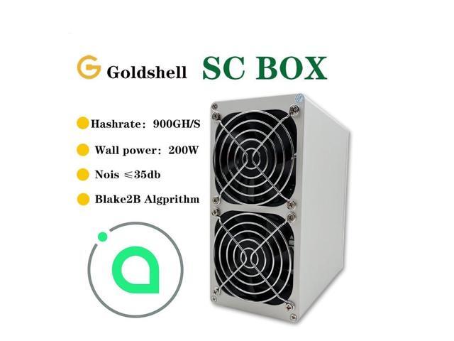 New Goldshell SC BOX 900GH/s 200W Mining SiaCoin with PSU - Newegg.com