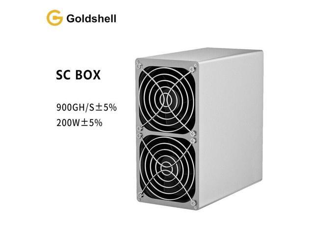 IN STOCK New Goldshell SC-Box with PSU Mining SiaCoin ASIC Miner ...