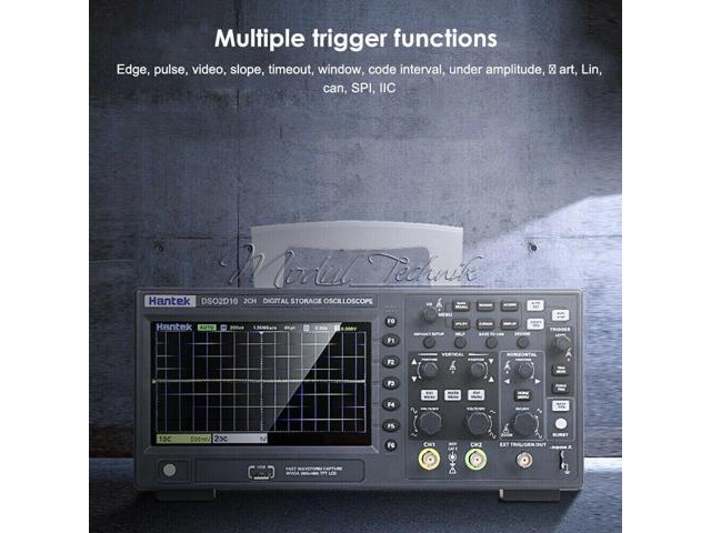 HanTek Digital Oscilloscope DSO2D10 USB Oscilloscope, Multimeter Tester ...