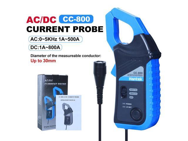 Hantek CC-800 AC/DC Current Clamp 5KHz Bandwidth AC/500A DC/800A ...
