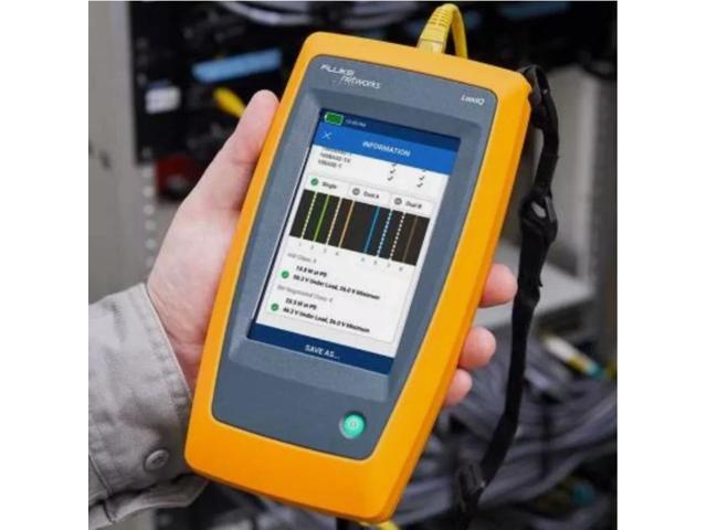 Fluke Networks LIQ-100 LinkIQ Cable Network Tester Integrated with ...