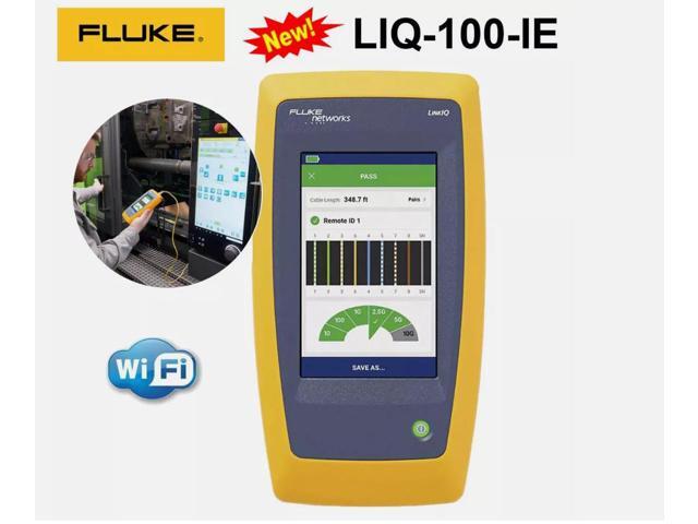Fluke Networks LinkIQ Industrial Ethernet Cable+Wi-Fi+Network Tester ...