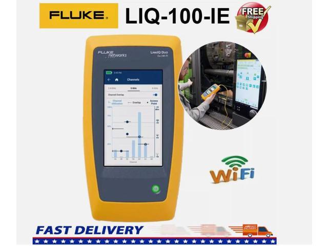 Fluke Networks LinkIQ Industrial Ethernet Cable Wi-Fi Network Tester ...