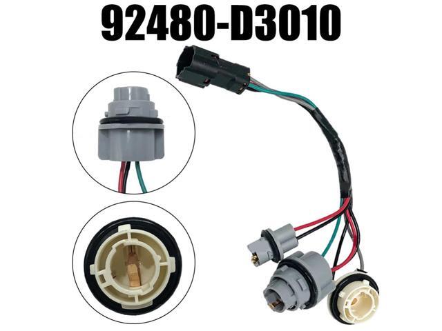 Yassdwbn 92480-D3010 Rear Lamp Tail Light Socket & Wire For Hyundai ...