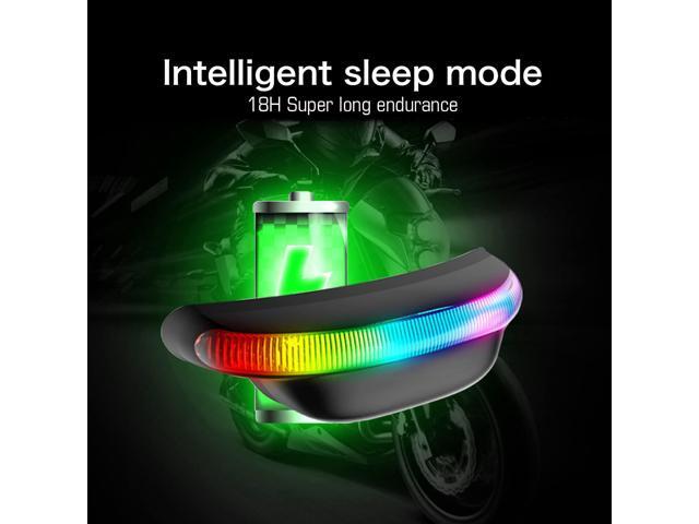 STEELMATE H2 Wireless Helmet Brake Light and Running Light for ...