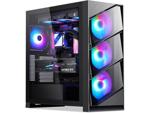 Segotep ATX PC Computer Case Support Dual 360mm Radiators Mid-Tower ...