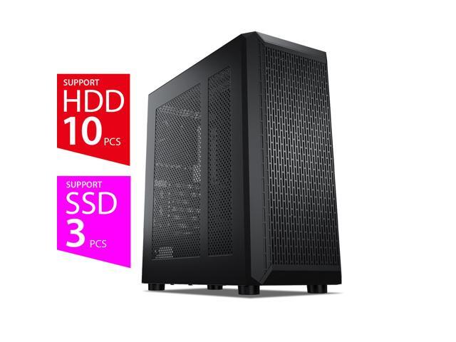 Classico Storage Case ATX Computer Case Mid Tower with 3x140mm &1x ...