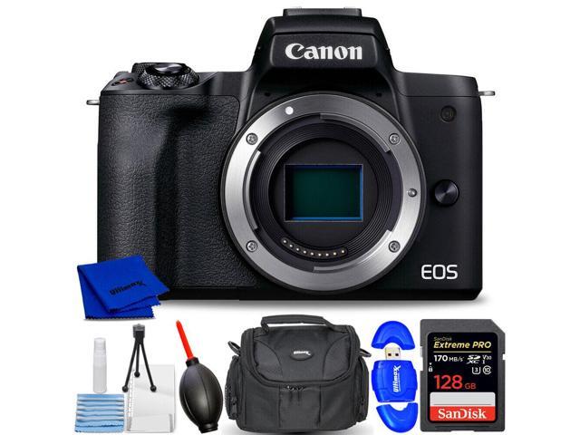Canon EOS M50 Mark II Mirrorless Camera (Black) 4728C001 - 7PC ...
