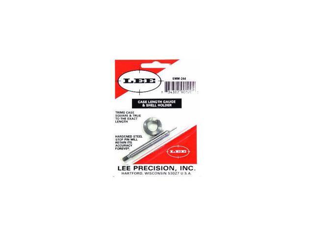 Lee Precision Case Length Gauge & Shell Holder 6mm Remington 244 90120 ...